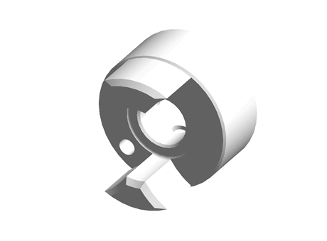 Getecno S.r.l - Free CAD models - Ruland Jaw Coupling MJS33-12-A, Set Screw - TraceParts