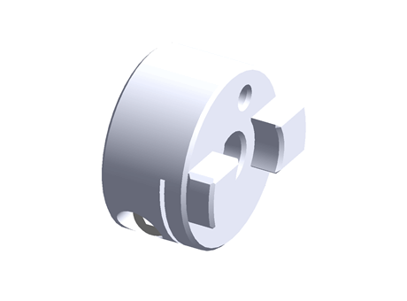 Getecno S.r.l - Free CAD models - Ruland Oldham Coupling MOCT19-5-A ...