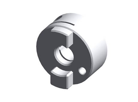 Getecno S.r.l - Free CAD models - Ruland Oldham Coupling MOCT25-8-A - TraceParts