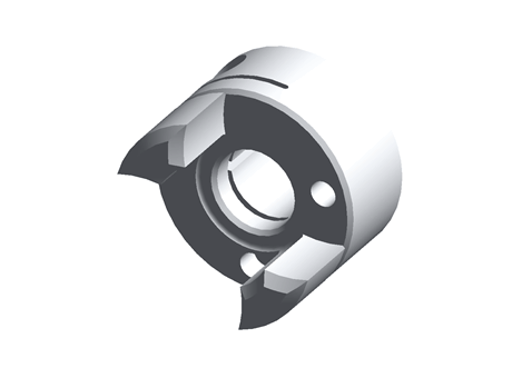 Getecno S.r.l - Free CAD models - Ruland Jaw Coupling MJC25-10-A, Clamp - TraceParts