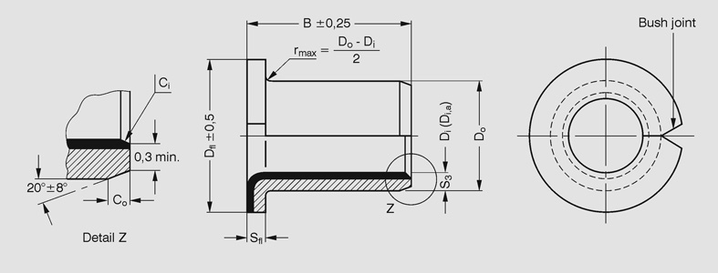 GGB - 無料のCADモデル - DU flanged bushes - metric - TraceParts