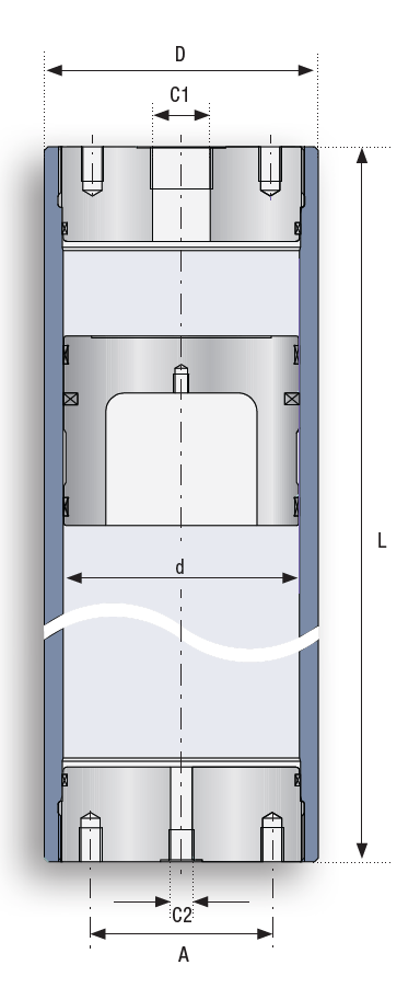 GLUAL HYDRAULICS - Free CAD models - Hydraulic piston accumulators ...