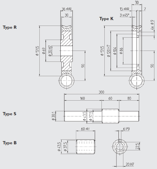 Güdel - CAD modellek ingyen - Worms and worm gears, a = 90 mm - TraceParts