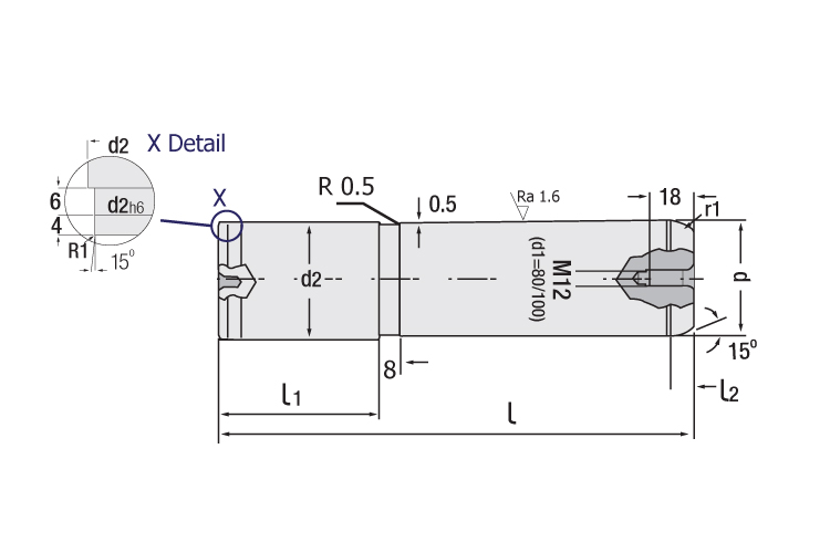 Güvenal - Free CAD models - G02 Guide Pillar - TraceParts