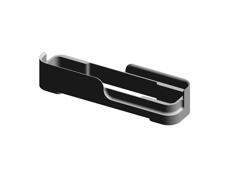 HARWIN - Free CAD models - Gecko-MT Metal Backshell for front panel ...