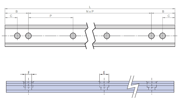 HepcoMotion - Free CAD models - Double Edge Straight Slides - TraceParts