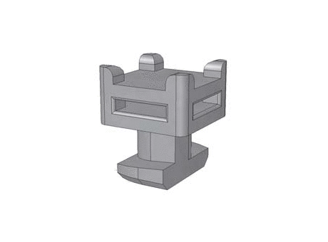 HepcoMotion - Free CAD models - Cable Clamp Blocks - TraceParts