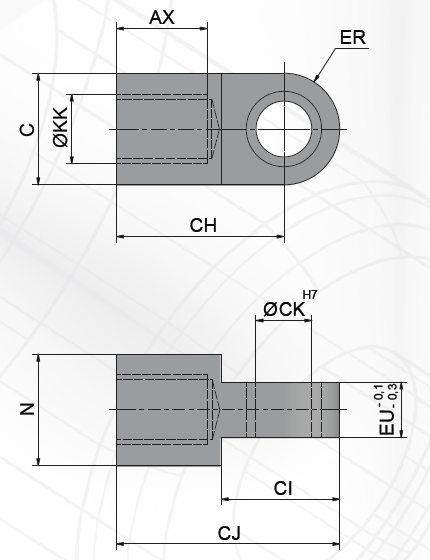 HPS International - Archivos CAD gratuitos - Hydraulic cylinders, VB ...
