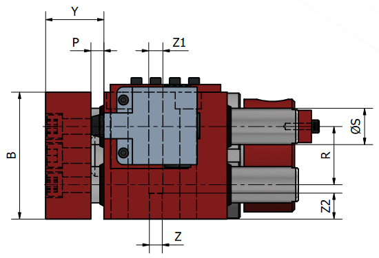 HPS International - Free CAD models - Hydraulic cylinders, NUGP series ...
