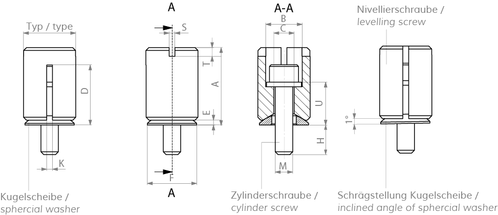 IEF-Werner - Free CAD models - Leveling elements - TraceParts