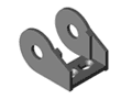 igus - Modelos CAD gratuitos - Mounting Brackets Polymer - TraceParts