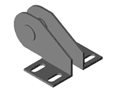 igus - Archivos CAD gratuitos - Mounting Brackets Steel - TraceParts