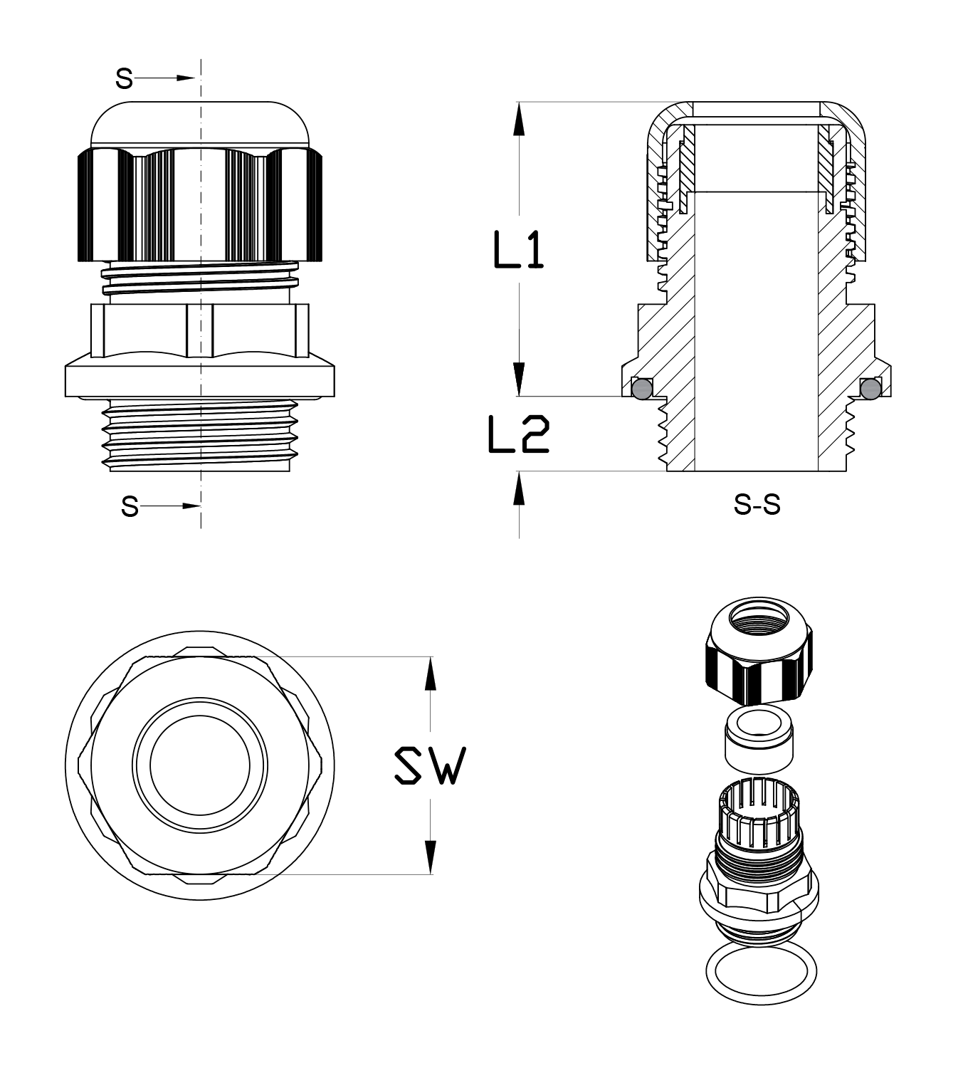 ISC Plastic Parts - Fichiers CAO gratuits - PRESSE ETOUPE A LAMELLES ...