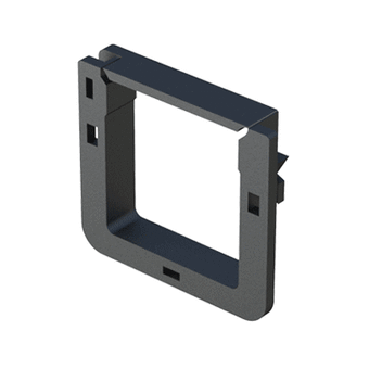 ISC Plastic Parts - 無料のCADモデル - EDGE HOLDER - XAB - TraceParts