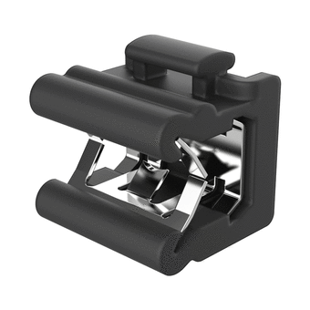 ISC Plastic Parts - Free CAD models - CABLE CLIP CLAMP FOR PANEL EDGES ...