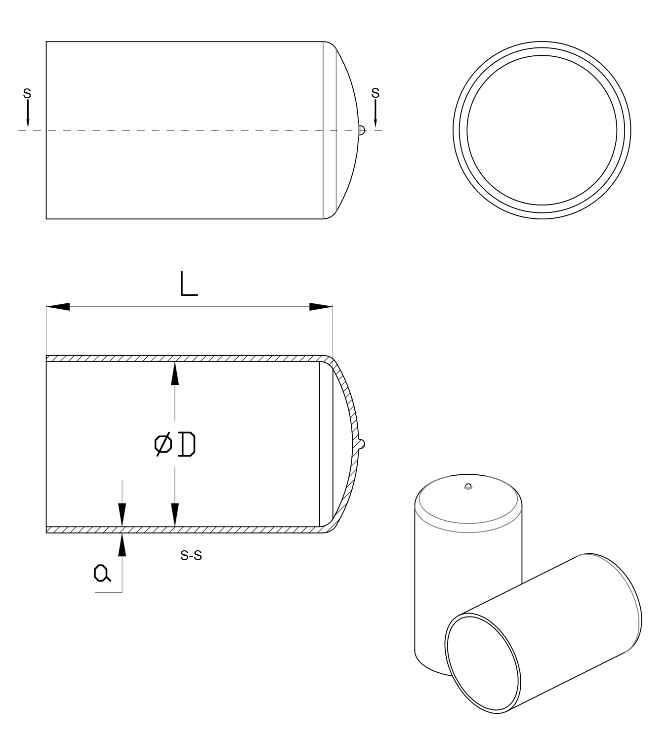ISC Plastic Parts - Free CAD models - DIP MOULDING CAP - VCRC - TraceParts
