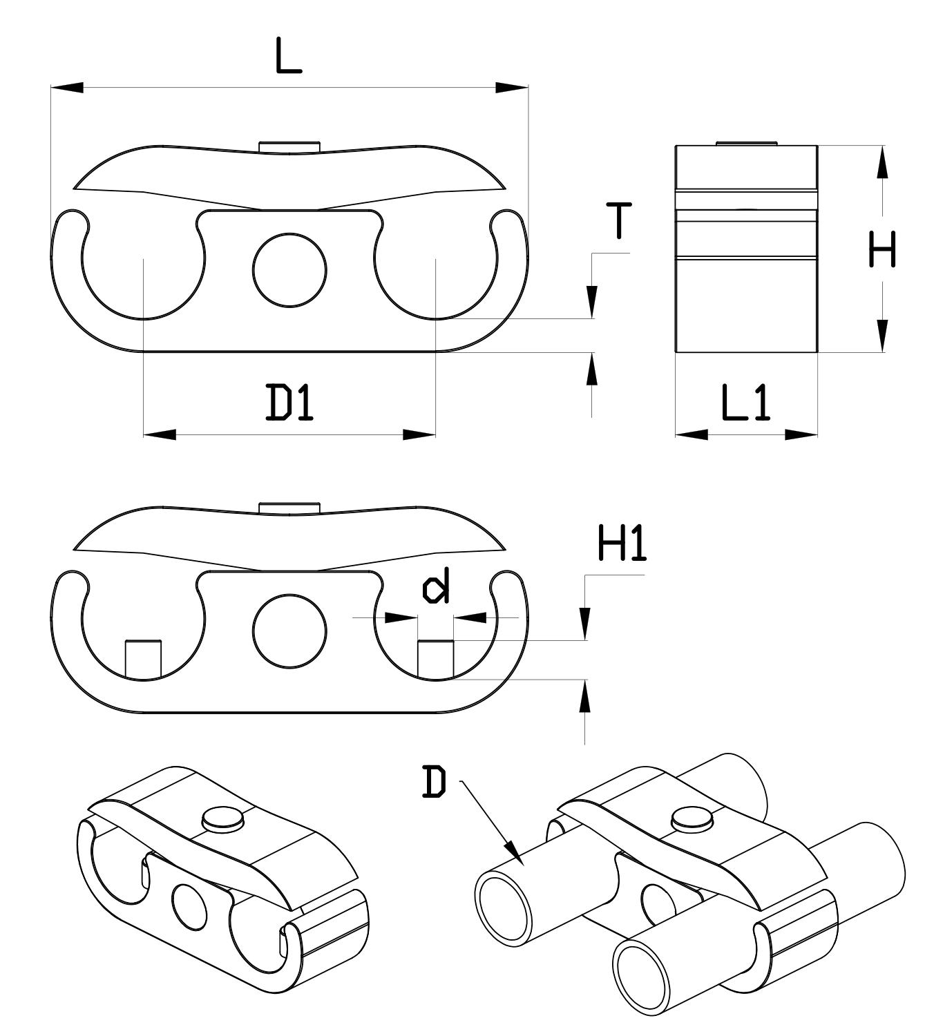 ISC Plastic Parts - Free CAD models - CHAIR CONNECTOR WITH AND WITHOUT ...