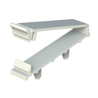 ISC Plastic Parts - Free CAD models - RIBBON CLIP WITH FIN CLIP BASE ...