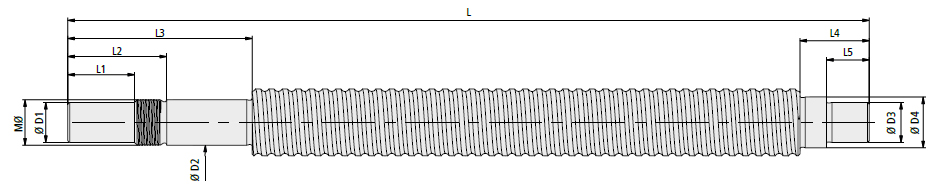isel Germany GmbH - Free CAD models - Ball screw spindles Ø 12, 16, 20 ...