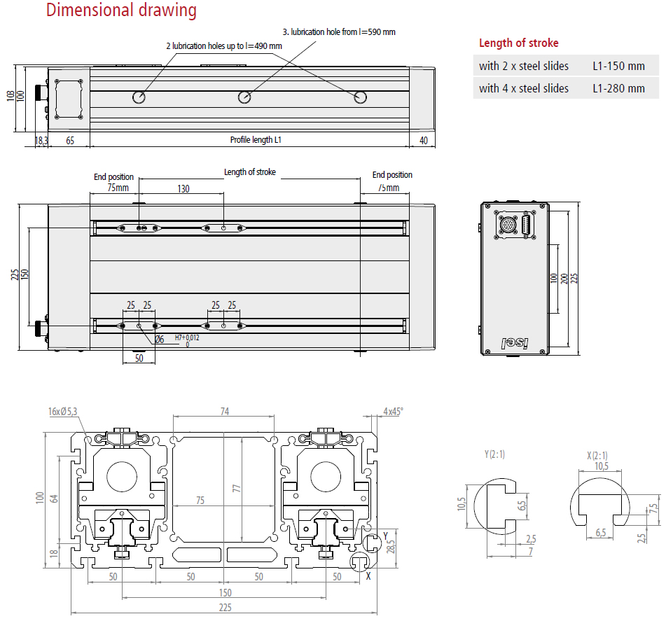 isel Germany GmbH - Free CAD models - Linear unit with spindle drive ...