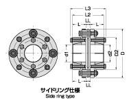 ISEL CO., LTD. - Free CAD models - AS - Large flexible coupling (Single ...