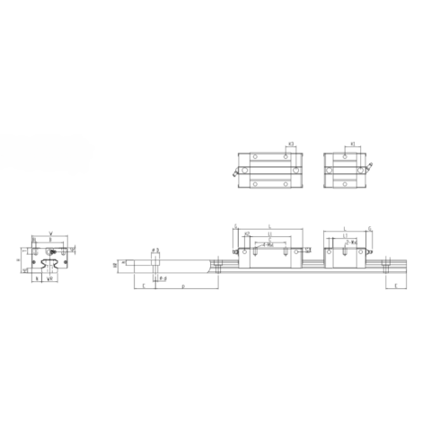 JFK Group - Archivos CAD gratuitos - GER guide rails - compact series ...
