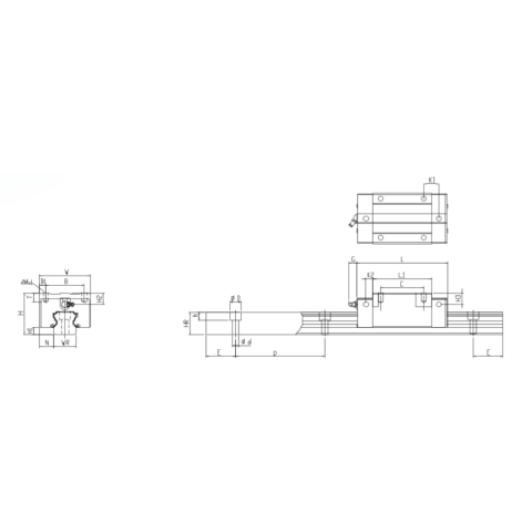 JFK - Free CAD models - GHR guide rails - TraceParts