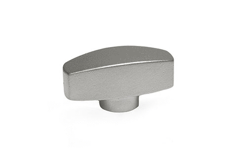 JW Winco - Free CAD models - GN 434 Stainless Steel Wing Nuts, with ...