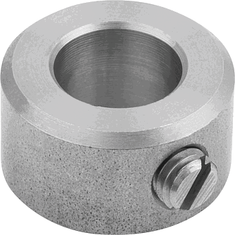 KIPP - Free CAD models - Shaft collars set screw DIN 705, steel , Form ...