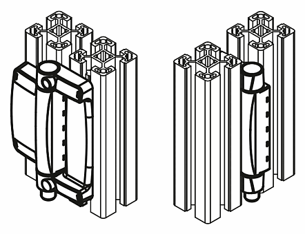 KIPP - Modelos CAD gratuitos - Security hinge switch, Form B - TraceParts