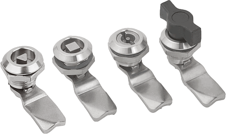 Quarter-turn locks, stainless steel small version: 3D 模型 - SOLIDWORKS ...