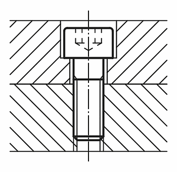 KIPP - Archivos CAD gratuitos - Tornillos de cabeza cilíndrica con hexágono interior, DIN EN ISO ...