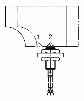 KIPP - Free CAD models - Spring plungers with status sensor, stainless ...