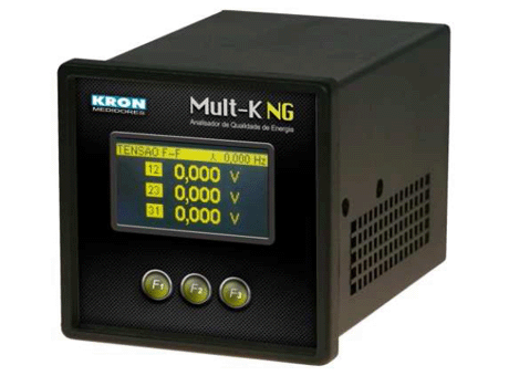 KRON - Free CAD models - Power Quality Analyzer Mult-K NG - TraceParts