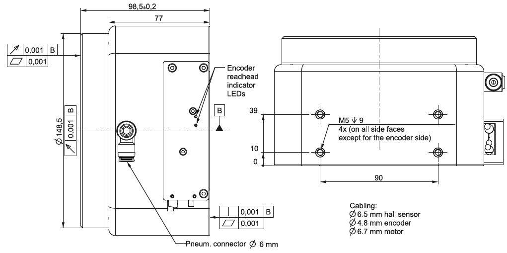 LAB Motion Systems - Free CAD models - Air bearing RT150ST - TraceParts