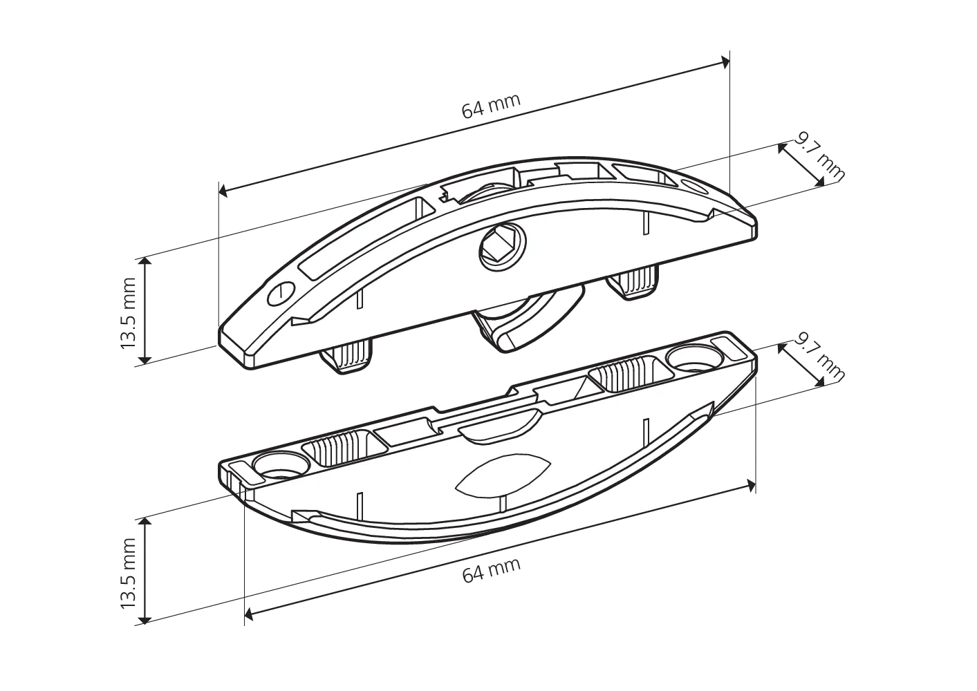 Lamello - Free CAD models - Clamex P-14 - TraceParts