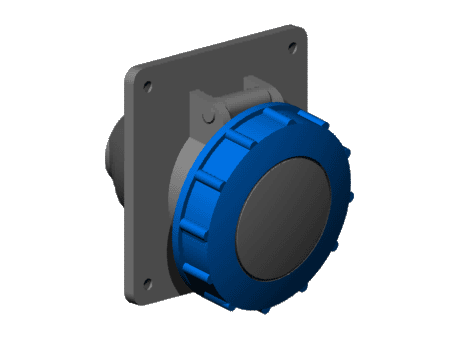 LEGRAND - Archivos CAD gratuitos - Hypra IP 66/67-55 - LV 16 and 32 A ...