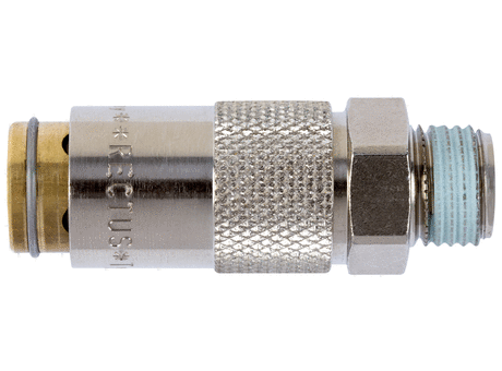 Parker Rectus - Free CAD models - Coupler without valve, Male Thread ...