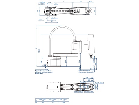 Suzhou Linkhou Robot - 무료 CAD 모델 - SCARA robot TM6 - TraceParts