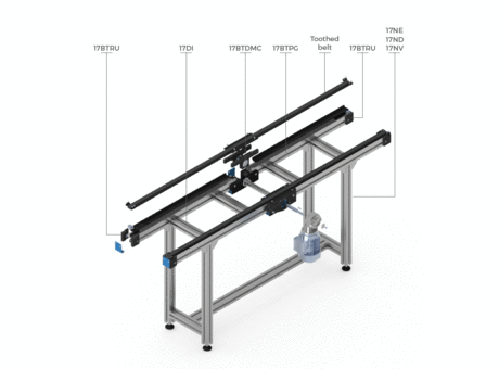LIPRO d.o.o. - Archivos CAD gratuitos - Belt pallet system PSB-60 - Central - TraceParts