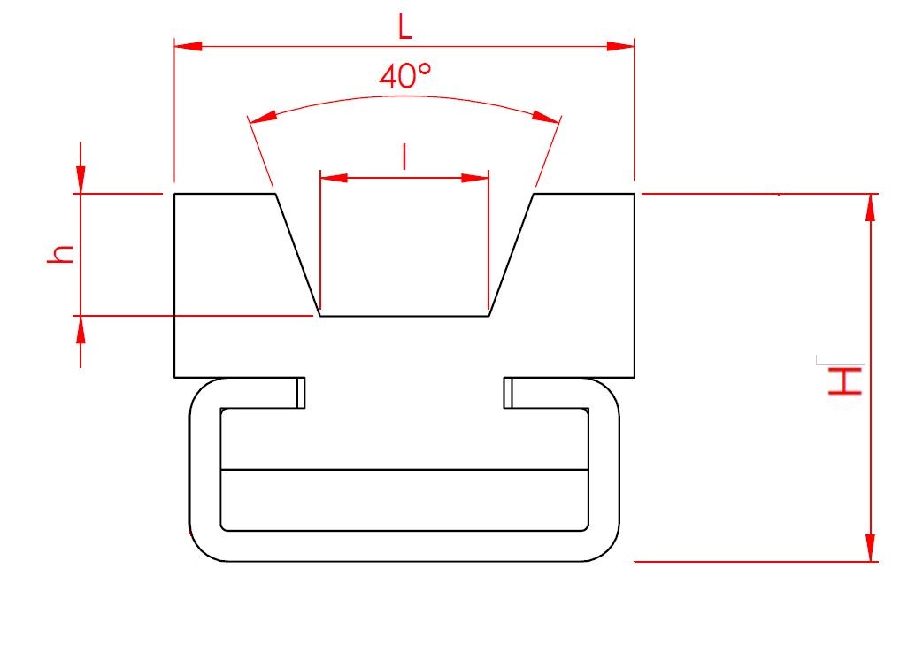MAFDEL - Free CAD models - Runner VIT-GLISS for V-belts with metal rail ...