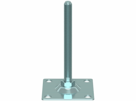 Martin Levelling Components - Free CAD models - Square footplate – 8 ...