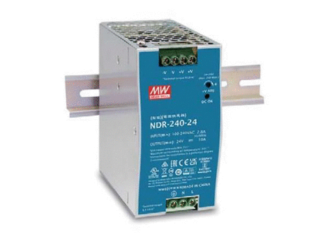 MEAN WELL - Archivos CAD gratuitos - AC/DC DIN Rail Power Supply - 240W Single Output Industrial ...