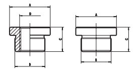 MEGA - Modelos CAD gratuitos - Hollow piston Hydraulic Cylinders CSH ...