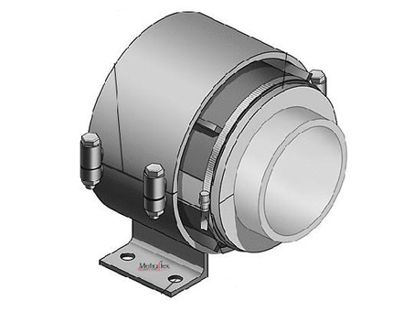 Metraflex Co. - Free CAD models - Model PG-PRE, 4" Preinsulated Pipe ...