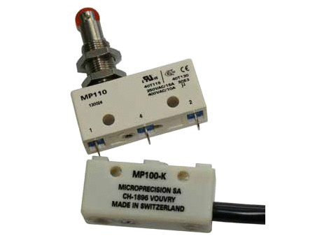 MICROPRECISION - 免费 CAD 模型 - Microswitch series MP110 - TraceParts