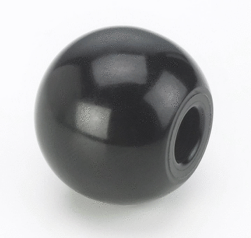 Morton Machine Works - Free CAD models - Standard Plastic Ball Knobs - TraceParts