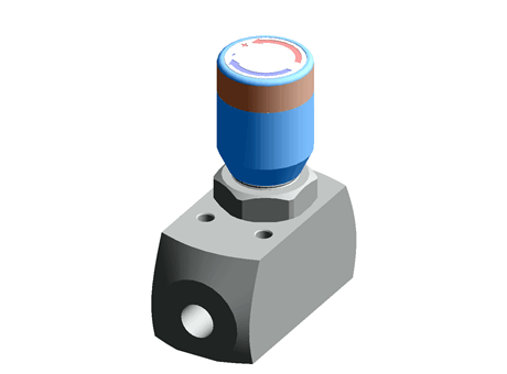 Motion Industries - Free CAD models - FCHH0250B1141 FLOW CONTROL VALVE ...