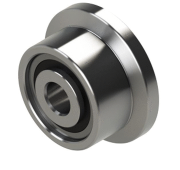 Motion - Free CAD models - Flanged Yoke Roller, FTRY-4.00A-SS - TraceParts