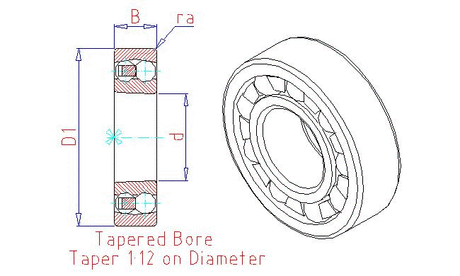 MRC Bearings - Archivos CAD gratuitos - 1200-K Series Self Aligning ...